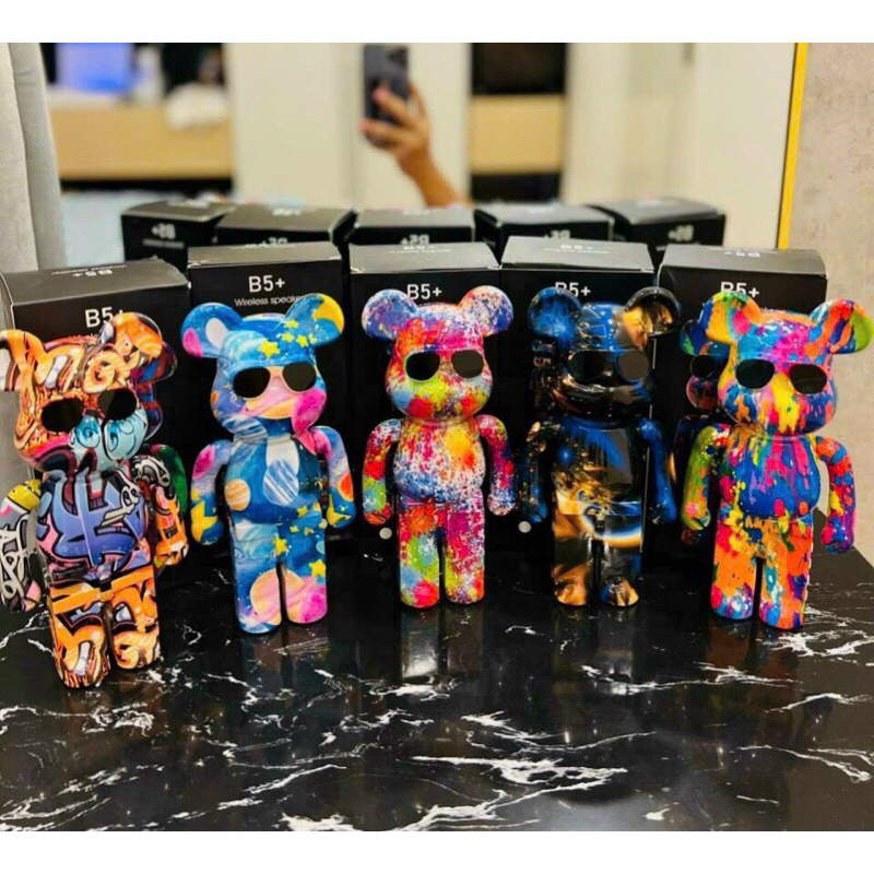 Loa Bluetooth B5+ Hình Gấu Bearbrick Kaws B5 , Âm Thanh Sống Động, Nghe ...