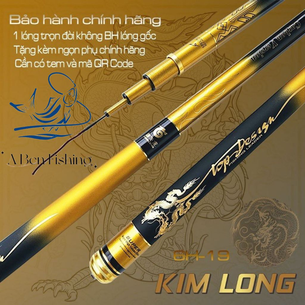 Cần Câu Tay Cần Câu Đài Kim Long 6H Nội Địa Chính Hãng YUFEILONG Cần Nhẹ Tải Cá Lớn | Shopee ...