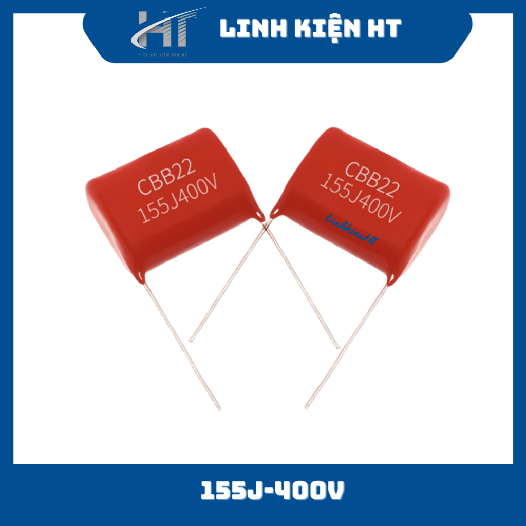 Tụ CBB 155J 400V 1.5uF 20mm chất lượng tốt - Linh kiện HT | Shopee Việt Nam