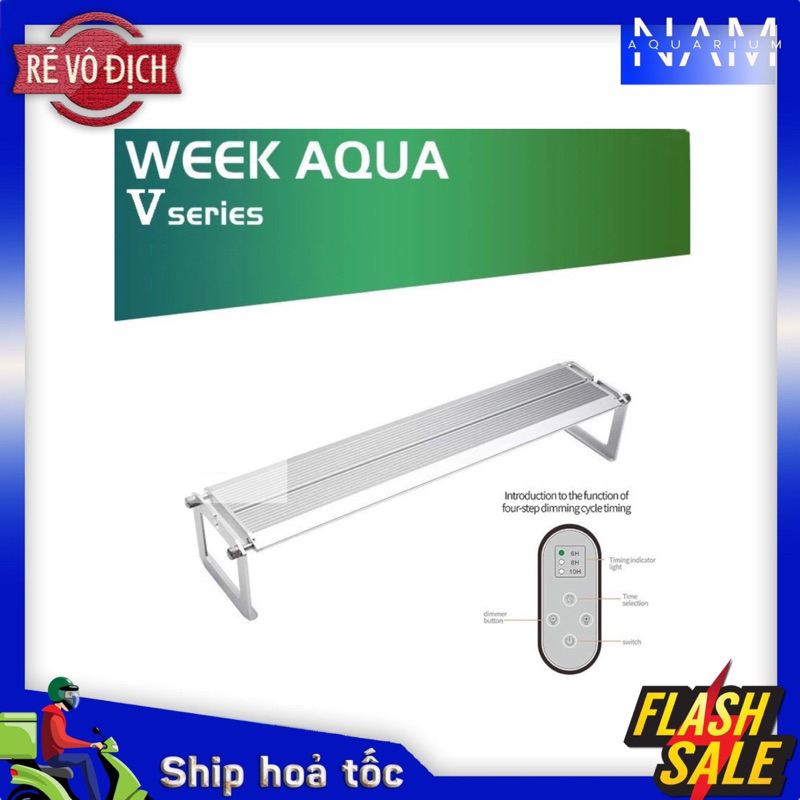 Đèn WEEK AQUA V series WRGB chuyên hồ cá thuỷ sinh V300 V450 V600 | Shopee Việt Nam
