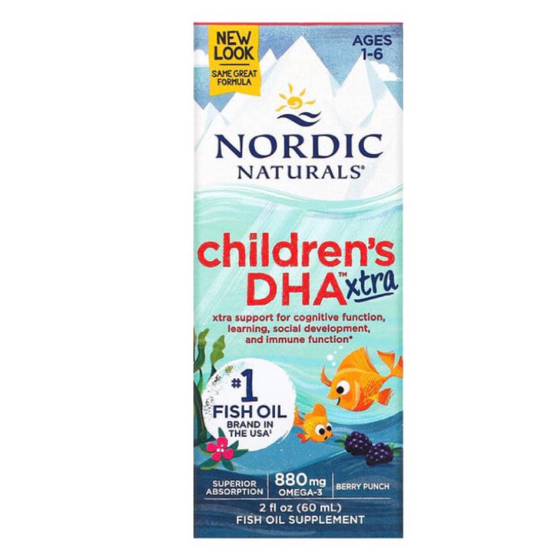 [CHÍNH HÃNG] Children DHA extra - DHA cho trẻ em hãng Nordic | Shopee ...