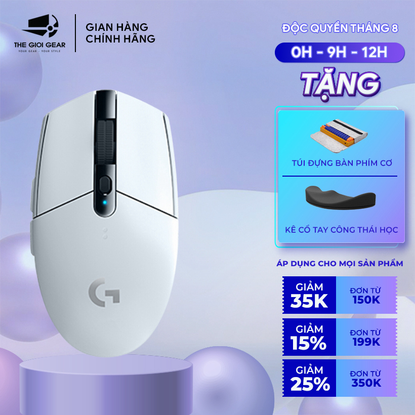 [MUA 1 TẶNG 1] Chuột chơi game không dây Logitech G304 Lightspeed ( Hàng Chính Hãng ) | Shopee ...