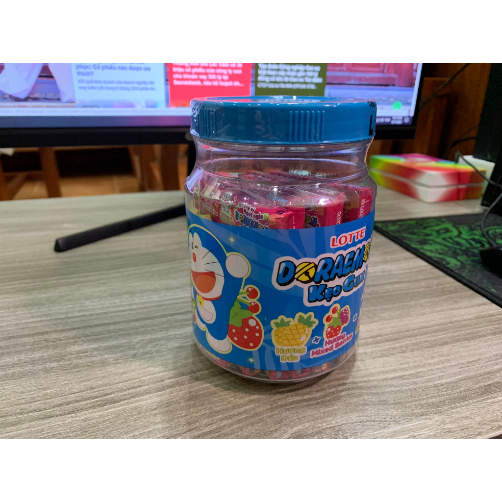 LOTTE Doraemon Kẹo Gum 25 Thanh | Shopee Việt Nam