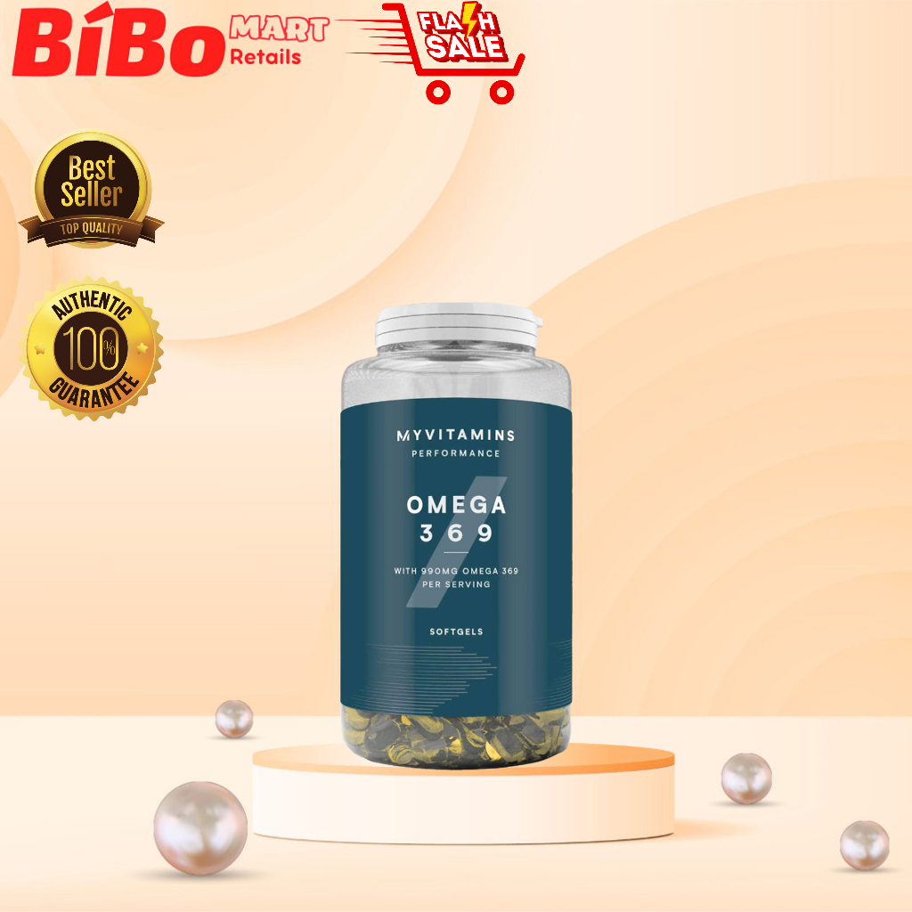 Viên Uống Omega My Vitamins 369 (Hộp 120 viên) | Shopee Việt Nam