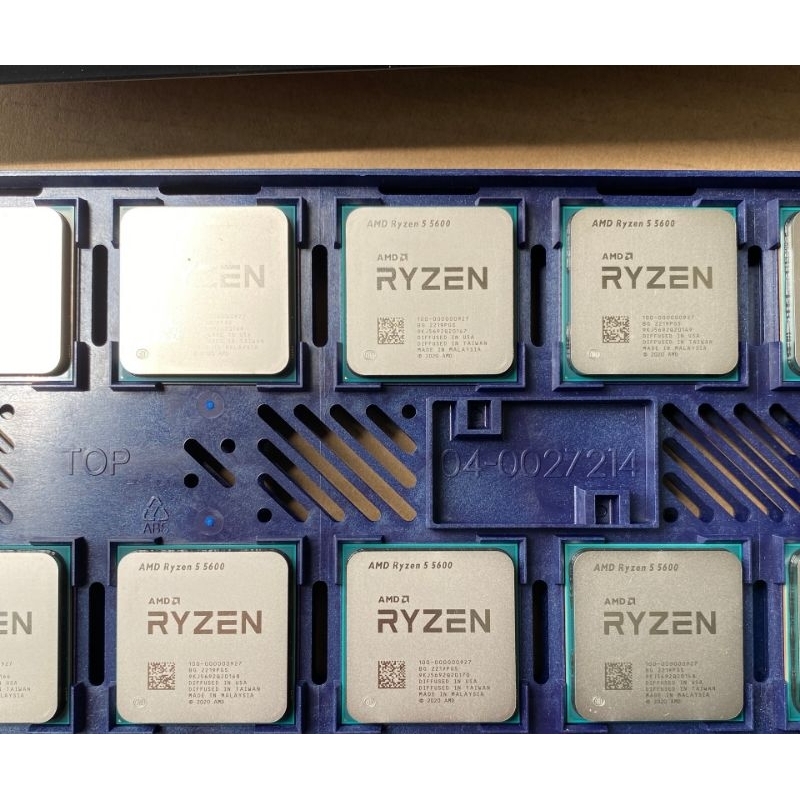 (Full Vat)Cpu 5600-Chip vi xử lý AMD Ryzen R5 5600 tray -5600x tray ...
