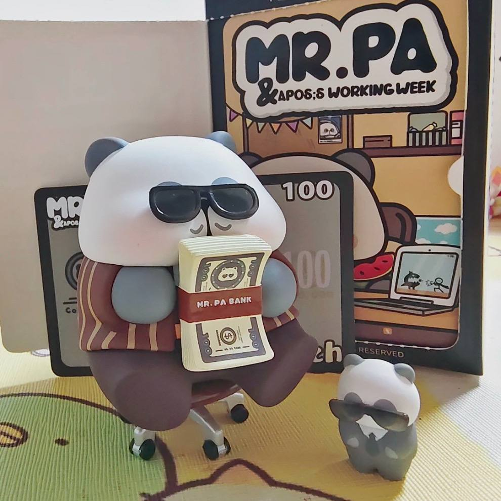Blindbox Mr.Pa - Mô hình hộp mù blind box gấu trúc Mr.Pa | Shopee Việt Nam