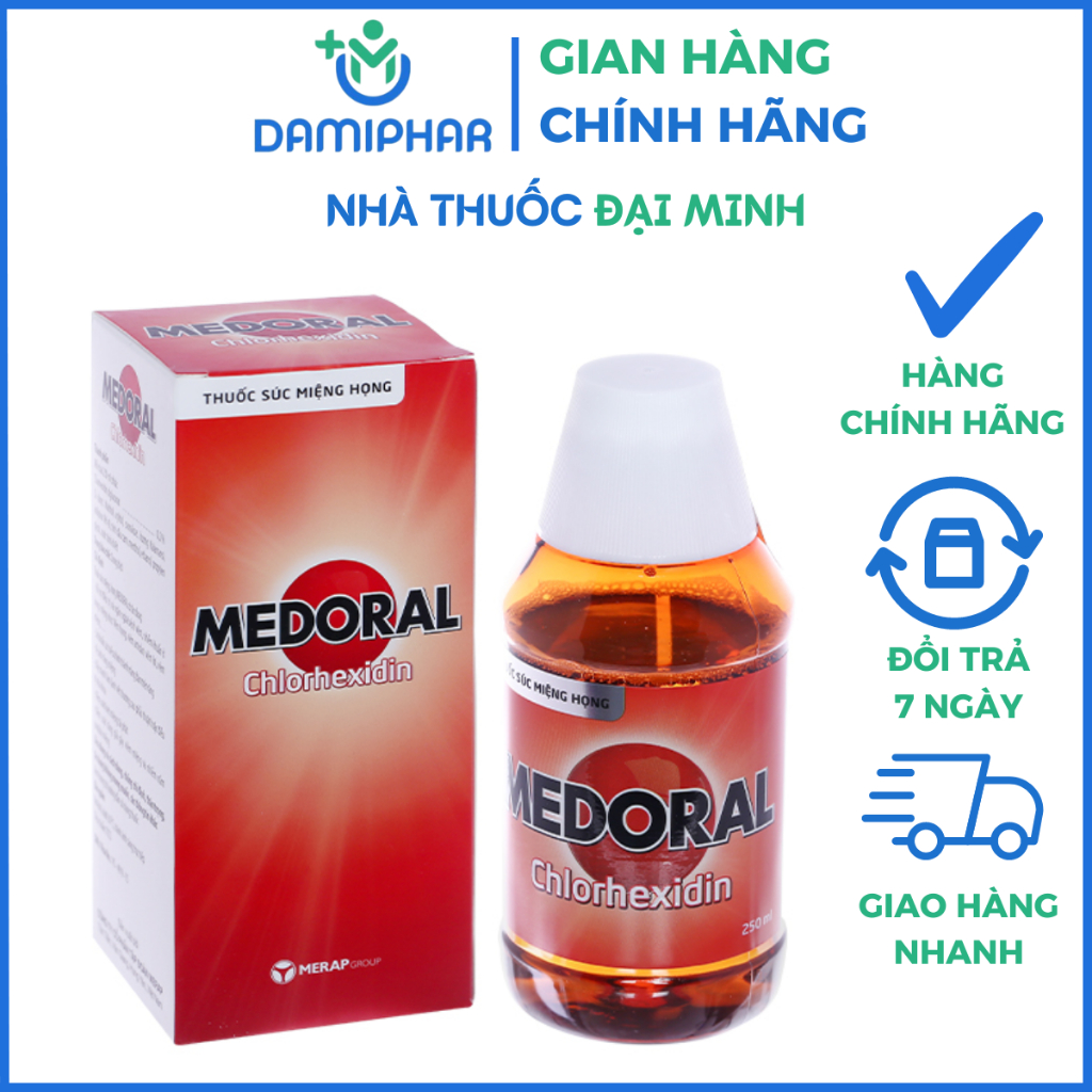 Nước Súc Miệng Họng Medoral 125ml | Shopee Việt Nam