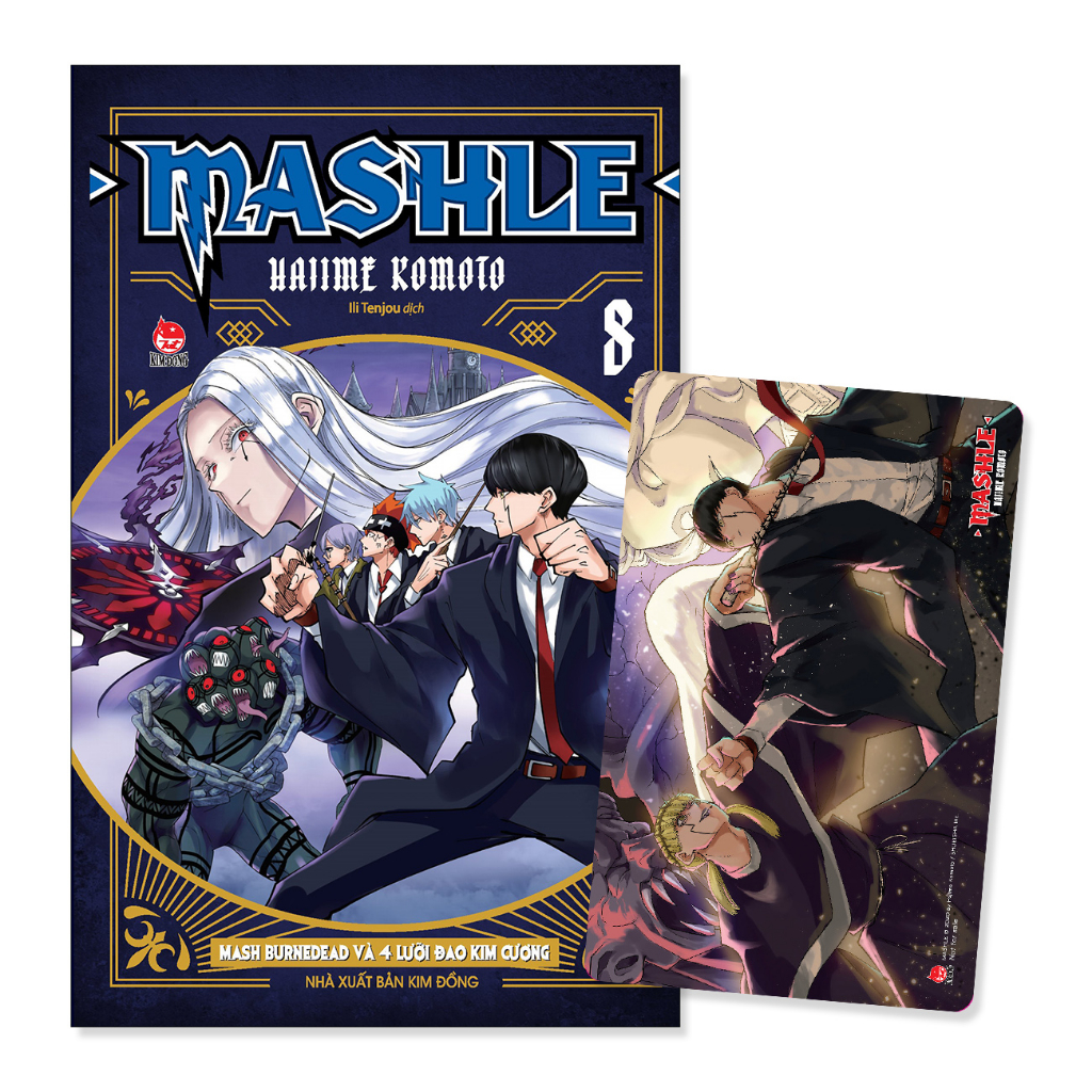 Truyện tranh MASHLE - Lẻ tập 1 2 3 4 5 6 7 8 9 10 11 12 - NXB Kim Đồng ...