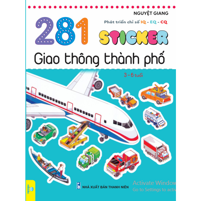 Sách - 281 Sticker Giao Thông Thành Phố (3 - 6 tuổi) Phát Triển Chỉ Số ...