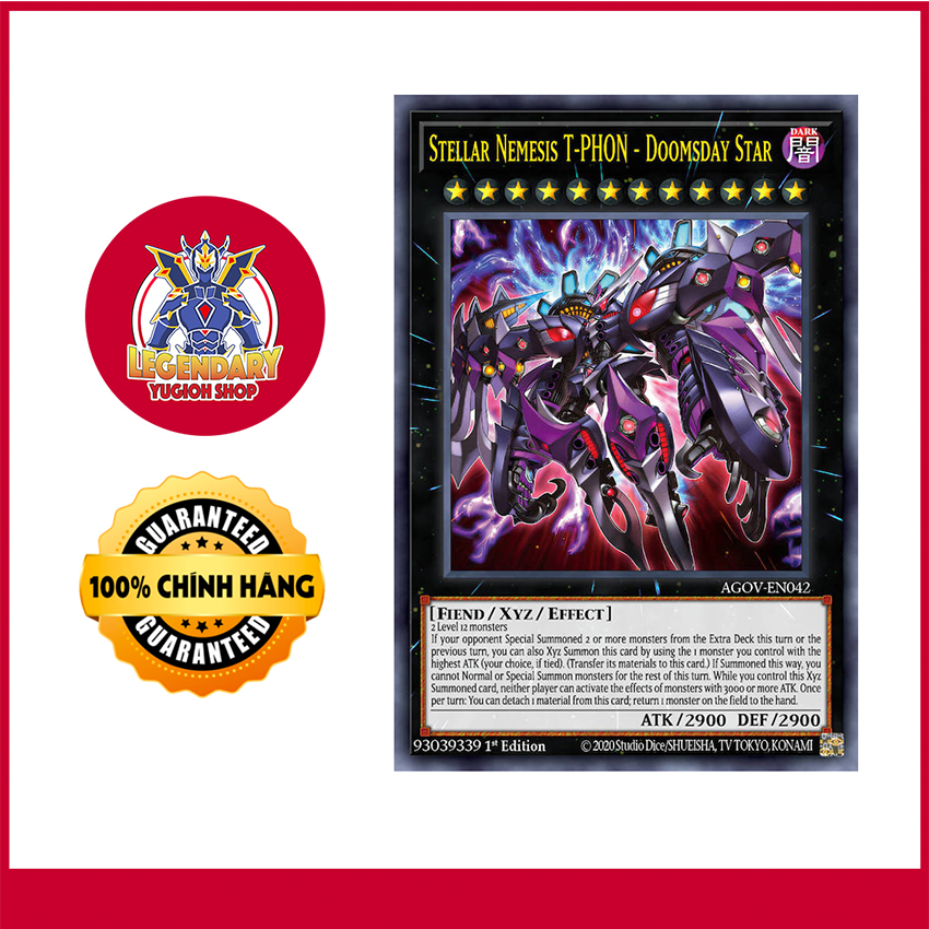 [Thẻ Bài Yugioh Chính Hãng] Super Starslayer TY-PHON - Sky Crisis ...