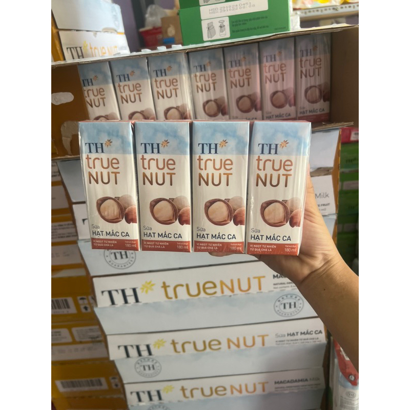 Thùng 48 hộp sữa macca TH True Nut 180ML | Shopee Việt Nam