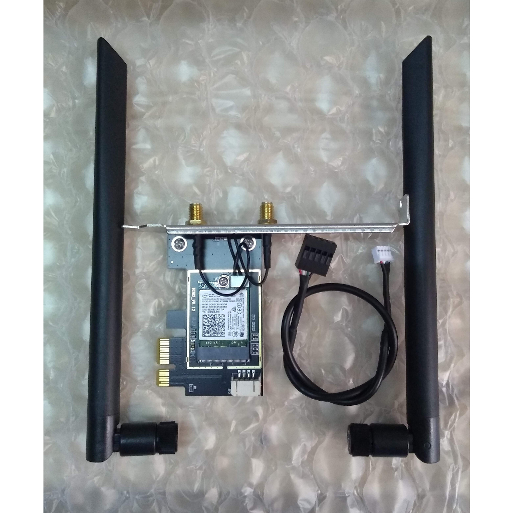 Card wifi cho PC, card wifi cho Desktop, Card wifi Intel AC 8265 PCIe ...