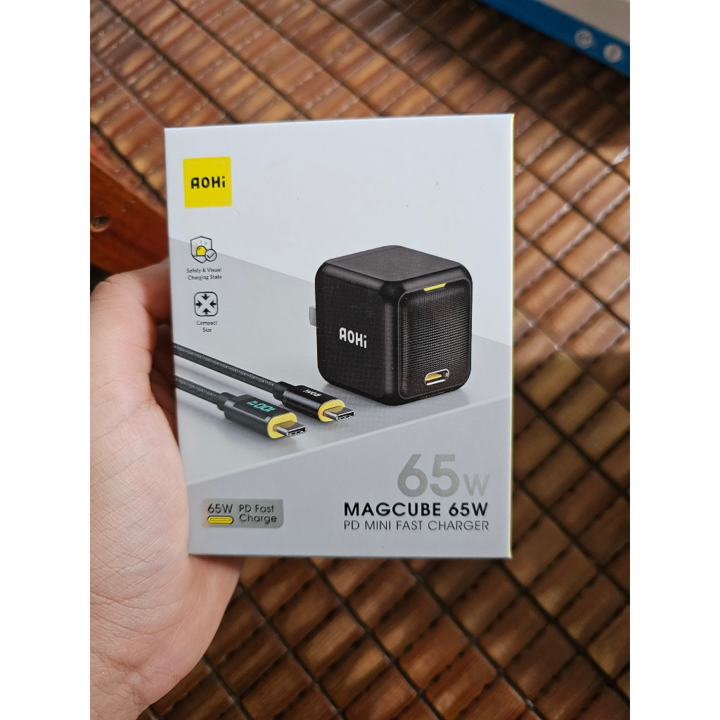 Bộ sạc - cáp AOHi 65w | Shopee Việt Nam