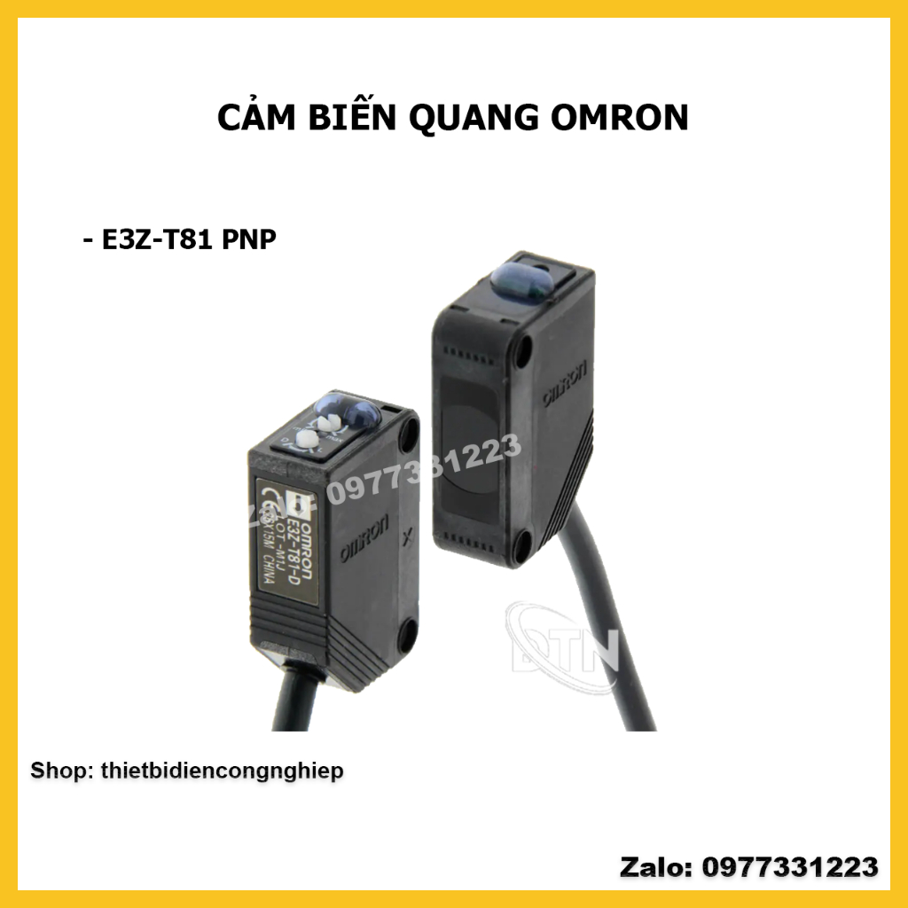 CẢM BIẾN QUANG OMRON E3Z-T81 PNP | Shopee Việt Nam