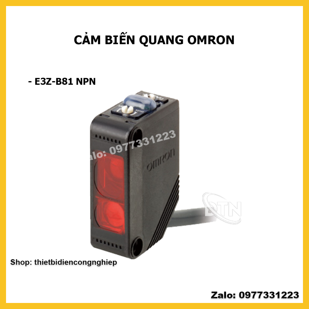 CẢM BIẾN QUANG OMRON E3Z-B81 NPN | Shopee Việt Nam