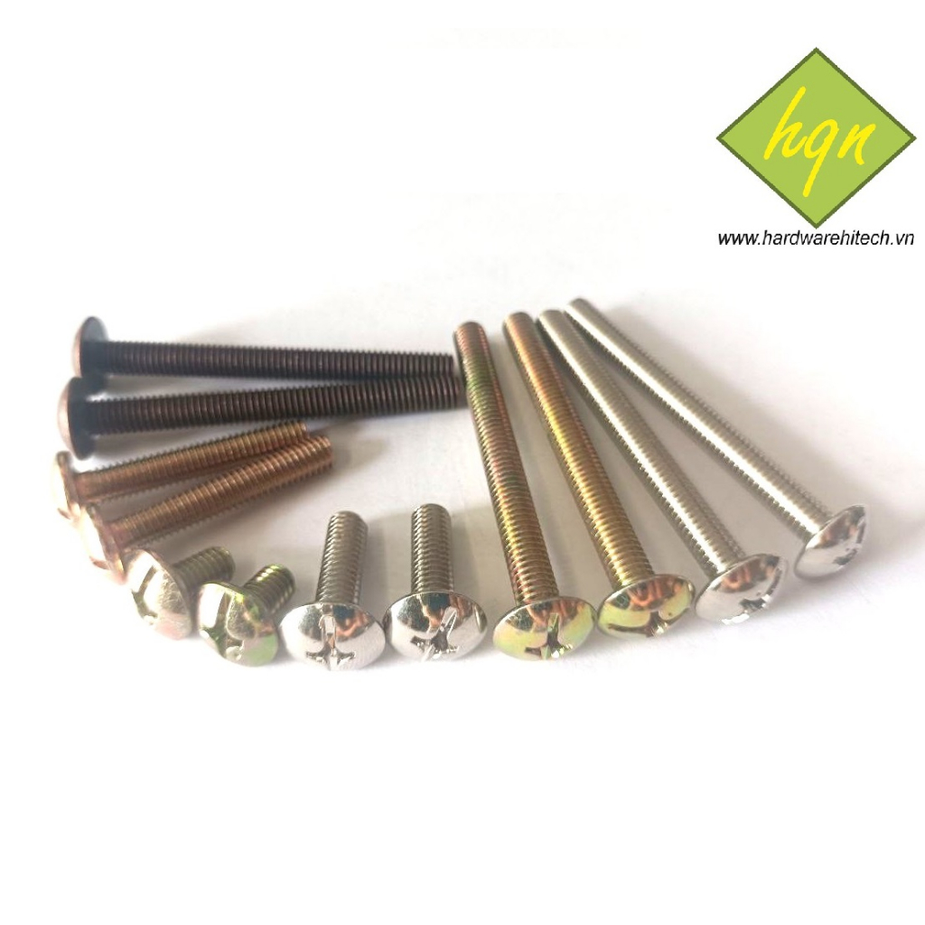 (TÚI 50 CON) BULONG DÙ BAKE 6mm dài 60mm/ ỐC DÙ ĐẦU BAKE REN M6/ BÙ LON ...