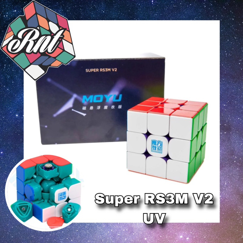 Rubik Moyu Super RS3M V2 UV Ballcore 3x3 Cao Cấp | Shopee Việt Nam