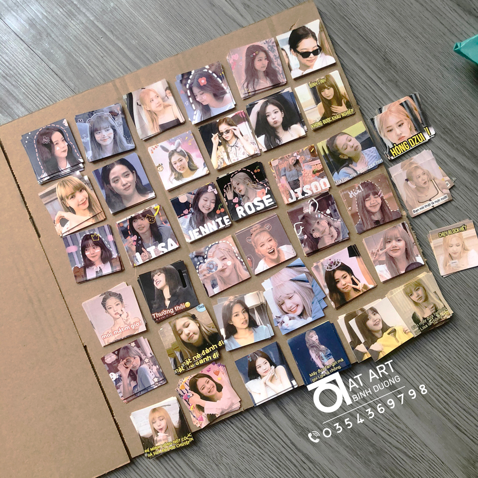 Set 36 sticker niêm phong blackpink - 4x4cm - tranbd | Shopee Việt Nam