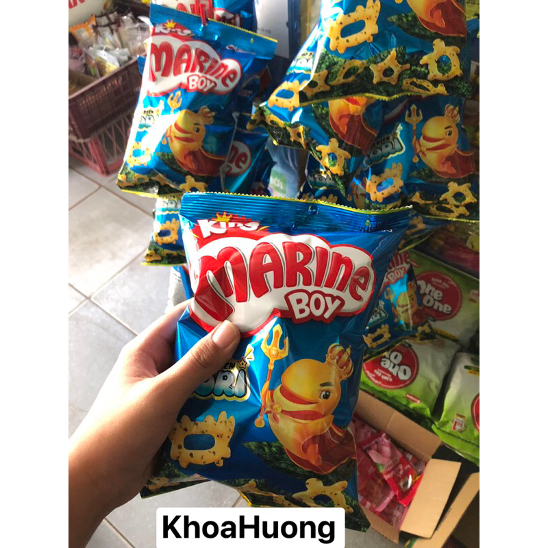 Snack vị tảo biển Marine Boy gói 56g | Shopee Việt Nam
