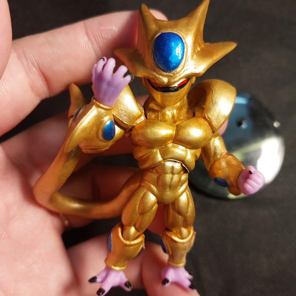 Mô hình phide Em chibi cơ bắp gold vàng Anime nhật Dragonball 2135 1-6 ...