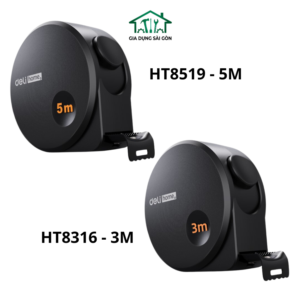 Thước Cuộn Thép Deli độ chuẩn xác cao - Thước Dây DELI 3m/5m Đa Chức ...