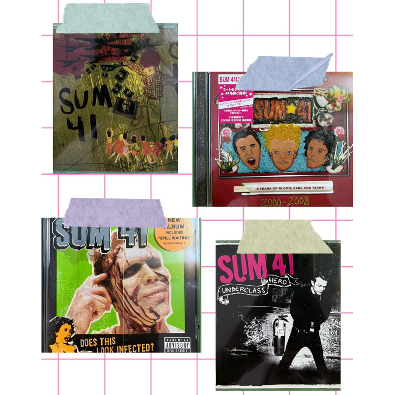 Used CD các albums của nhóm SUM 41 - Rock | Shopee Việt Nam