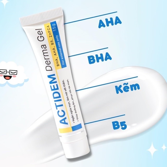 Gel giảm mụn giảm thâm Actidem Derma Gel 18g _ CHÍNH HÃNG | Shopee Việt Nam