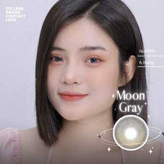 Kính Áp Tròng Lens Mắt Moon Gray Xám Tây Trăng Khuyết Rõ Vân Lens Giãn ...