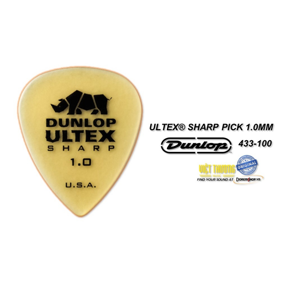 Phím gảy guitar pick Jim DunLop Ultex Sharp | Shopee Việt Nam
