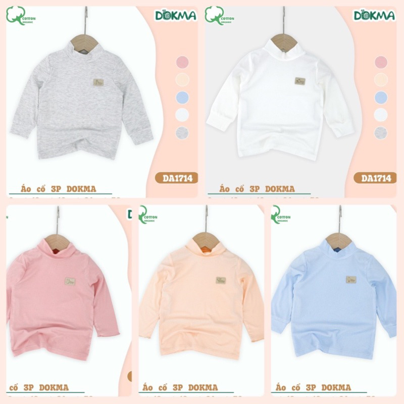 [Dokma] Áo giữ nhiệt Dokma vải tăm cho bé | Shopee Việt Nam