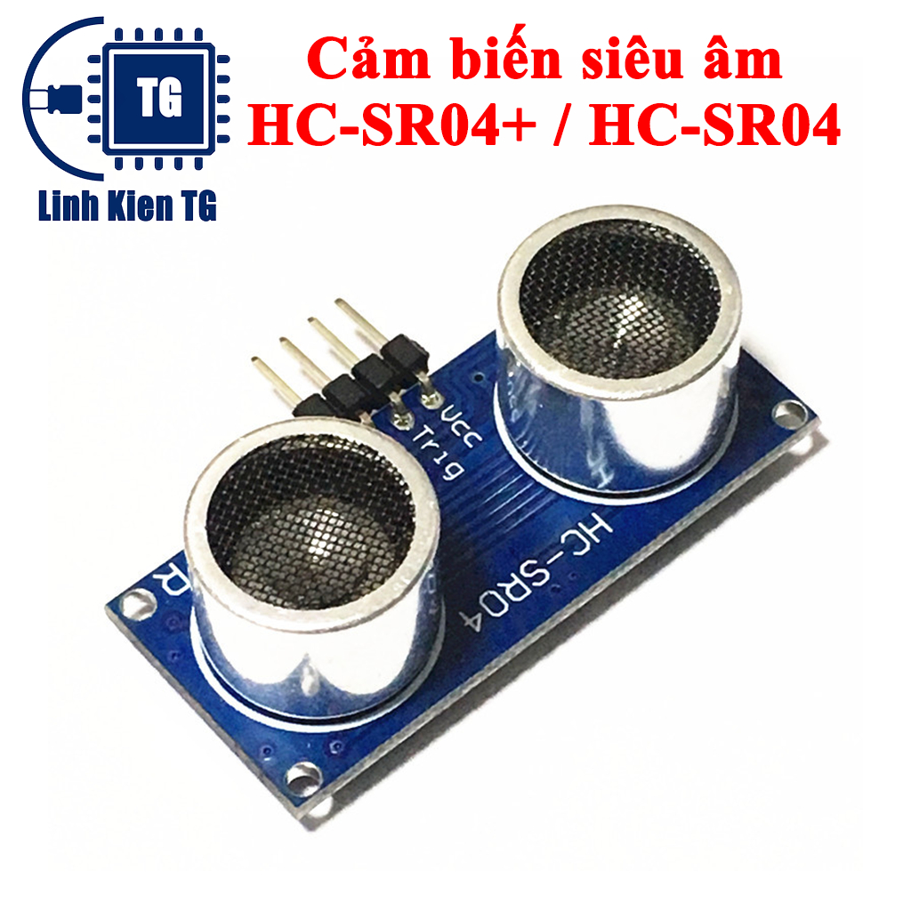 Mô đun cảm biến siêu âm HC-SR04+ / HC-SR04 | Shopee Việt Nam