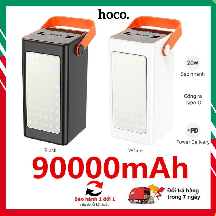 CHÍNH HÃNG HOCO Pin/Sạc Dự Phòng 90000Mah J107 sạc Nhanh 22.5W Lõi ...