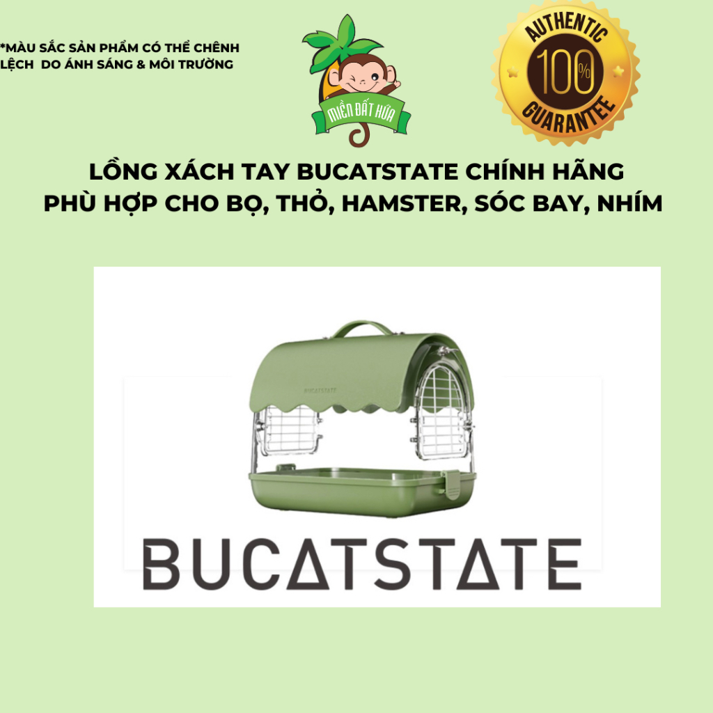 Vật dụng thú cưng - Lồng xách tay chính hãng Bucatstate giành cho ...