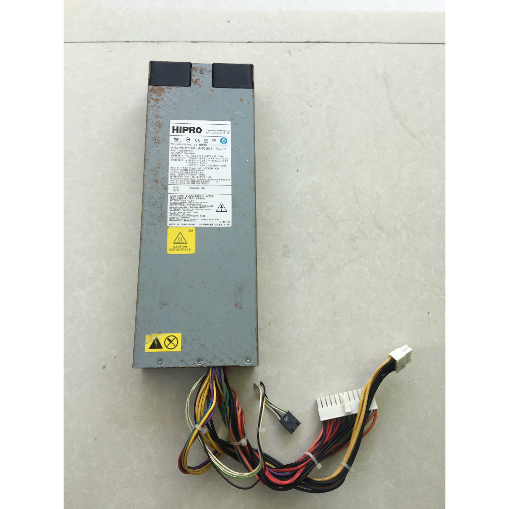 Nguồn Server HIPRO 450W chạy tốt, nguồn rất nặng thích hợp cho ae về ...