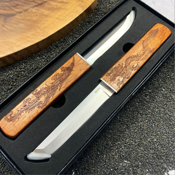 Dao Tanto Rồng Phượng Thép | Shopee Việt Nam