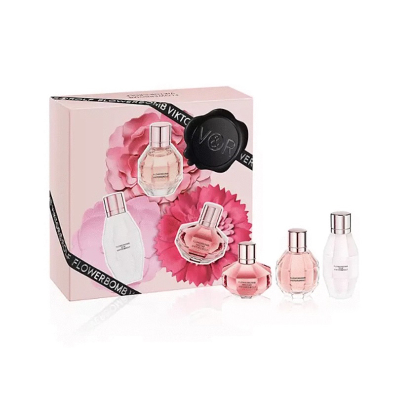 SET NƯỚC HOA MINI NỮ VIKTOR & ROLF FLOWERBOMB MINI PERFUME TRIO 7ML ...