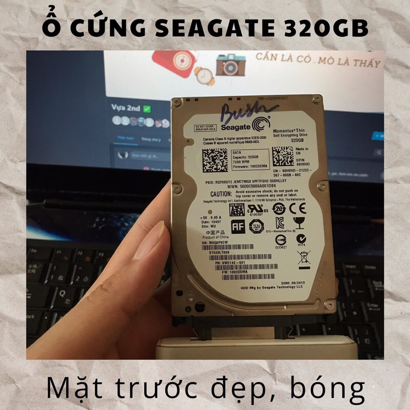 Ổ CỨNG DI ĐỘNG RỜI HDD SEAGATE 320GB lưu trữ/ sao lưu dữ liệu (Pass lại Mới 99%) | Shopee Việt Nam