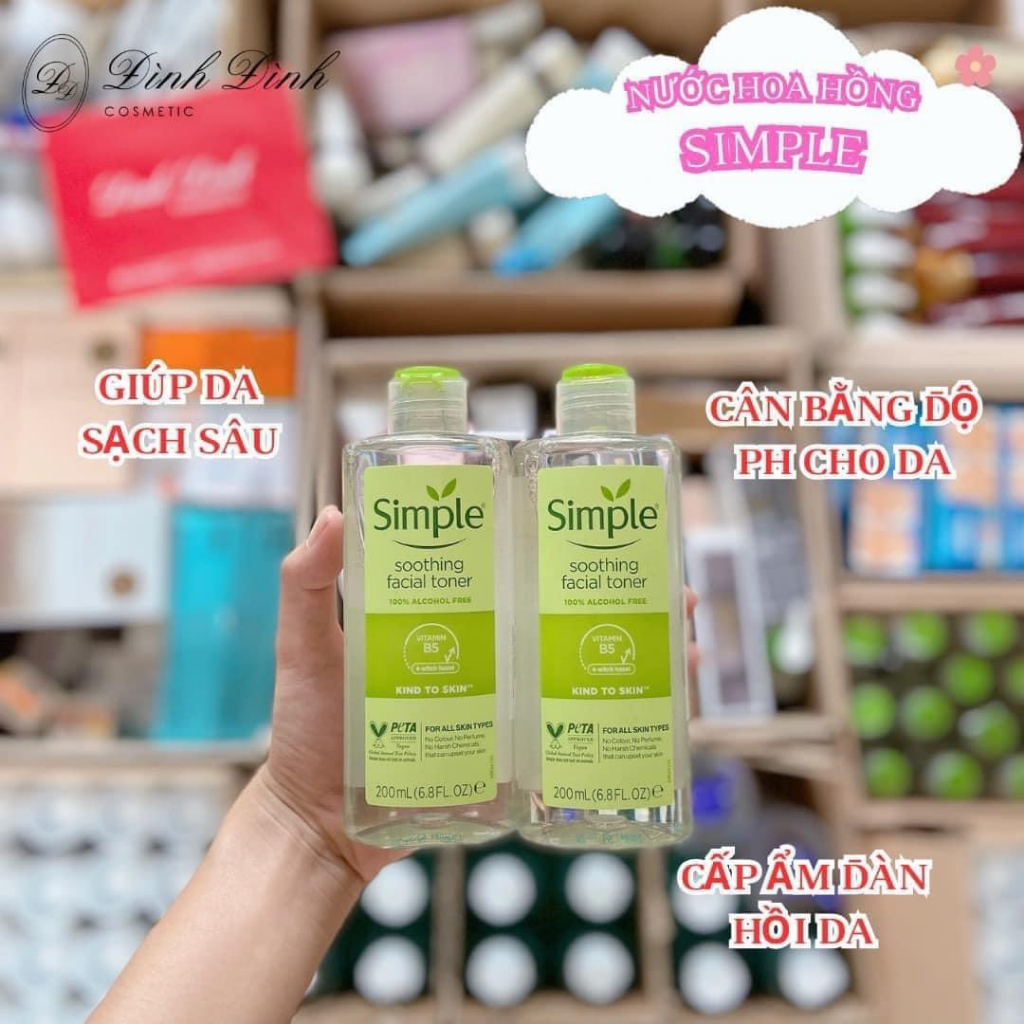 𝐓𝐎𝐍𝐄𝐑 𝐒𝐈𝐌𝐏𝐋𝐄 200ml | Shopee Việt Nam