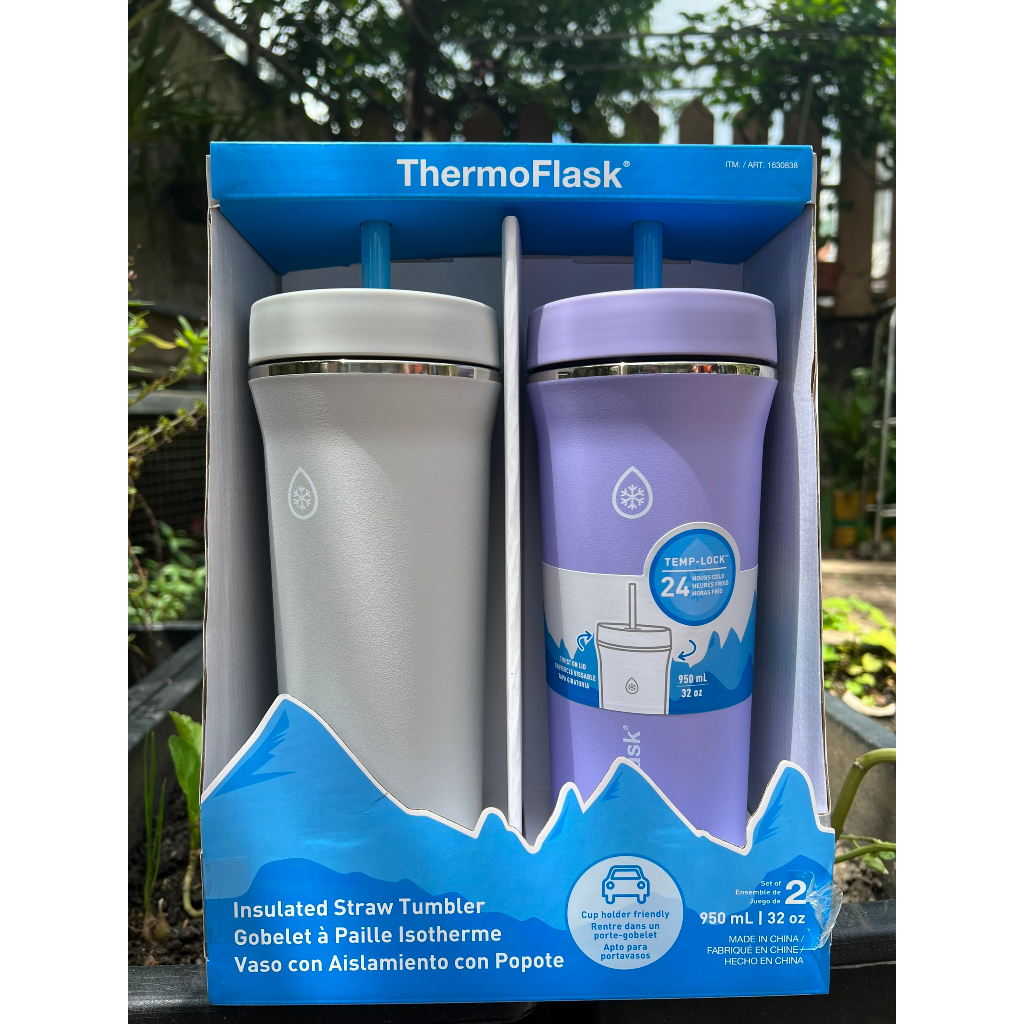 LY GIỮ NHIỆT THERMOFLASK 950ML CÓ KÈM ỐNG HÚT | Shopee Việt Nam