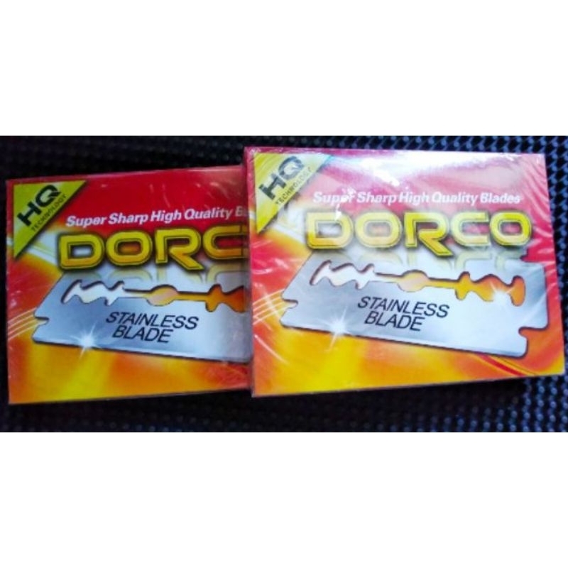 DAO LAM (LƯỠI LAM) DORCO ĐỎ HÀN QUỐC (GIÁ 1 HỘP NHỎ 5 LƯỠI ). | Shopee ...