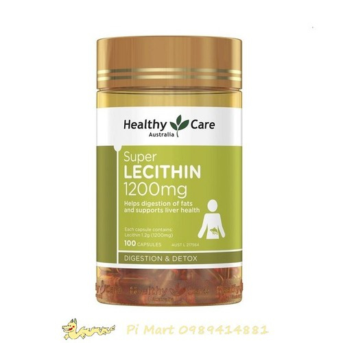 [BILL ÚC ĐI AIR]_Viên uống mầm đậu nành Healthy Care Super Lecithin ...