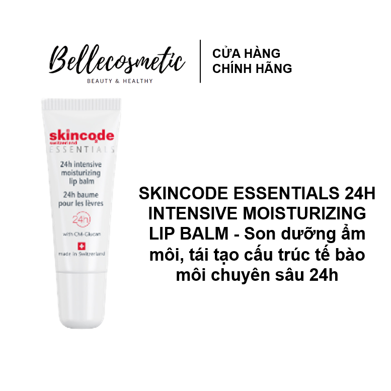 [Hàng công ty] SKINCODE ESSENTIALS 24H INTENSIVE MOISTURIZING LIP BALM ...