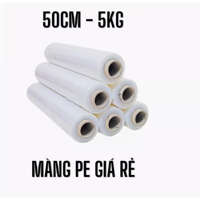 MÀNG PE MÀNG CHÍT 50cm x 5kg và nhiều sizi khác | Shopee Việt Nam