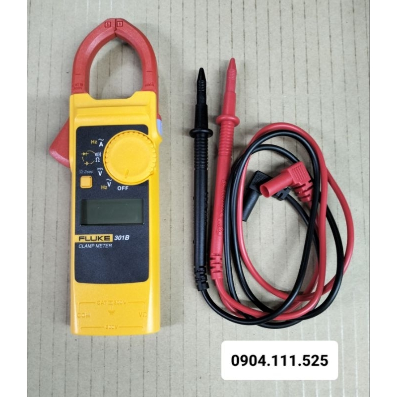 Ampe kìm Fluke 301B dây đo đài loan đo tụ điện, tần số | Shopee Việt Nam