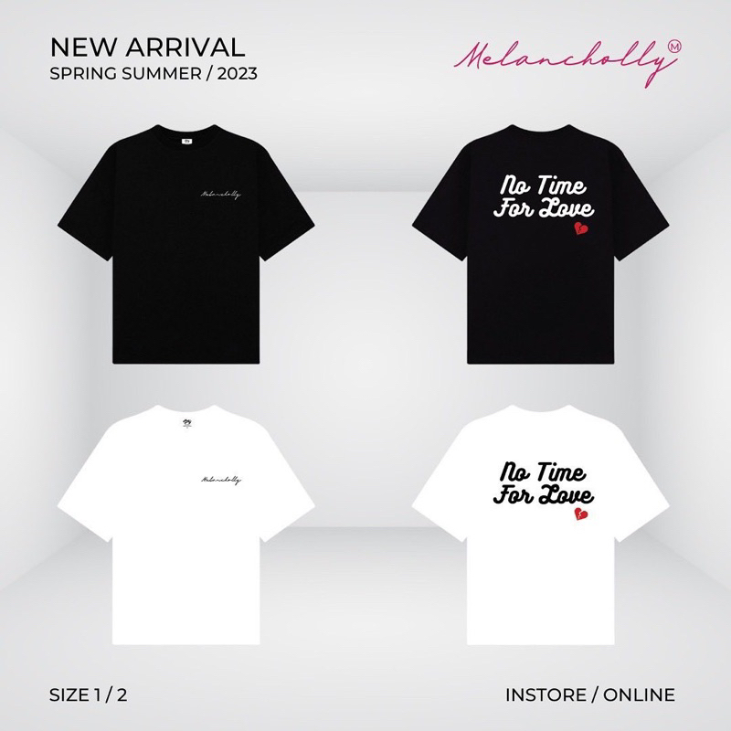 "No Time For Love" T-Shirt Collections | Shopee Việt Nam