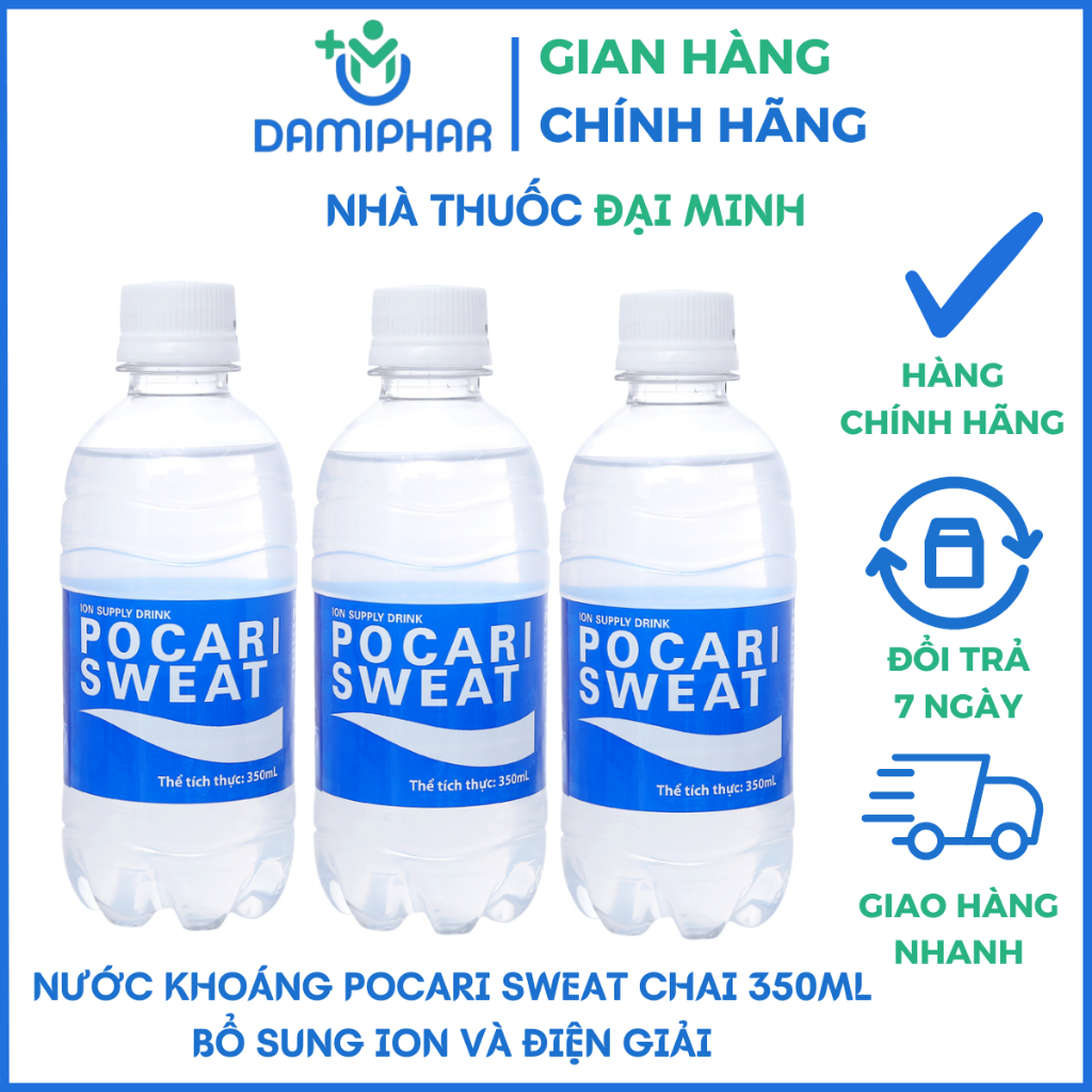 Nước Khoáng Pocari Sweat Chai 350ml - Bổ Sung Ion Và Chất Điện Giải | Shopee Việt Nam
