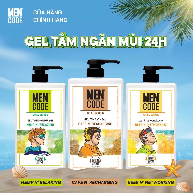 Gel tắm Men Code ngăn mùi 24h 630ml | Shopee Việt Nam