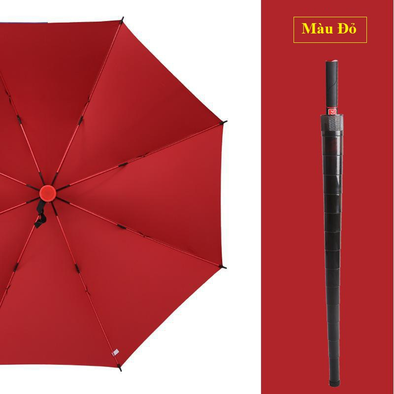 Ô Che Mưa Cỡ Lớn, Dù Cao Cấp Có Vỏ Rút, 8 Nan To Chống Rỉ, Chống Gió ...
