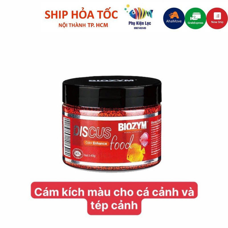 Thức ăn kích màu cho tép cảnh, cá cảnh Biozym Discus Food | Shopee Việt Nam