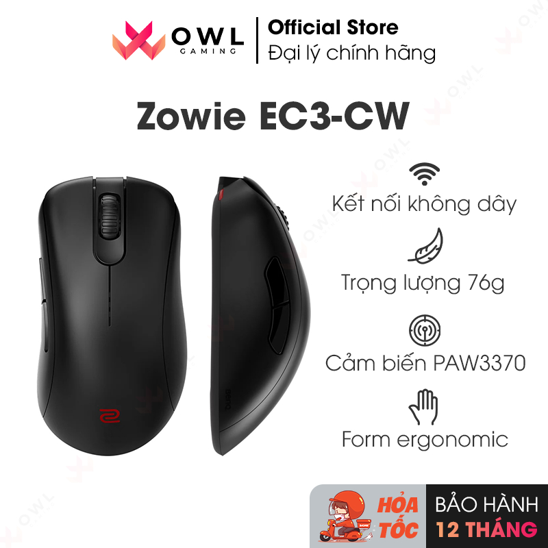 Chuột gaming không dây Zowie EC3-CW Wireless (Hàng chính hãng) | Shopee ...